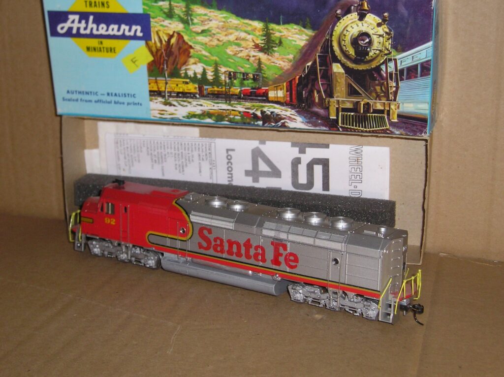 NAL0075 “HO” Athearn USA FP45? Loco Santa Fe #92 excellent used in a ...