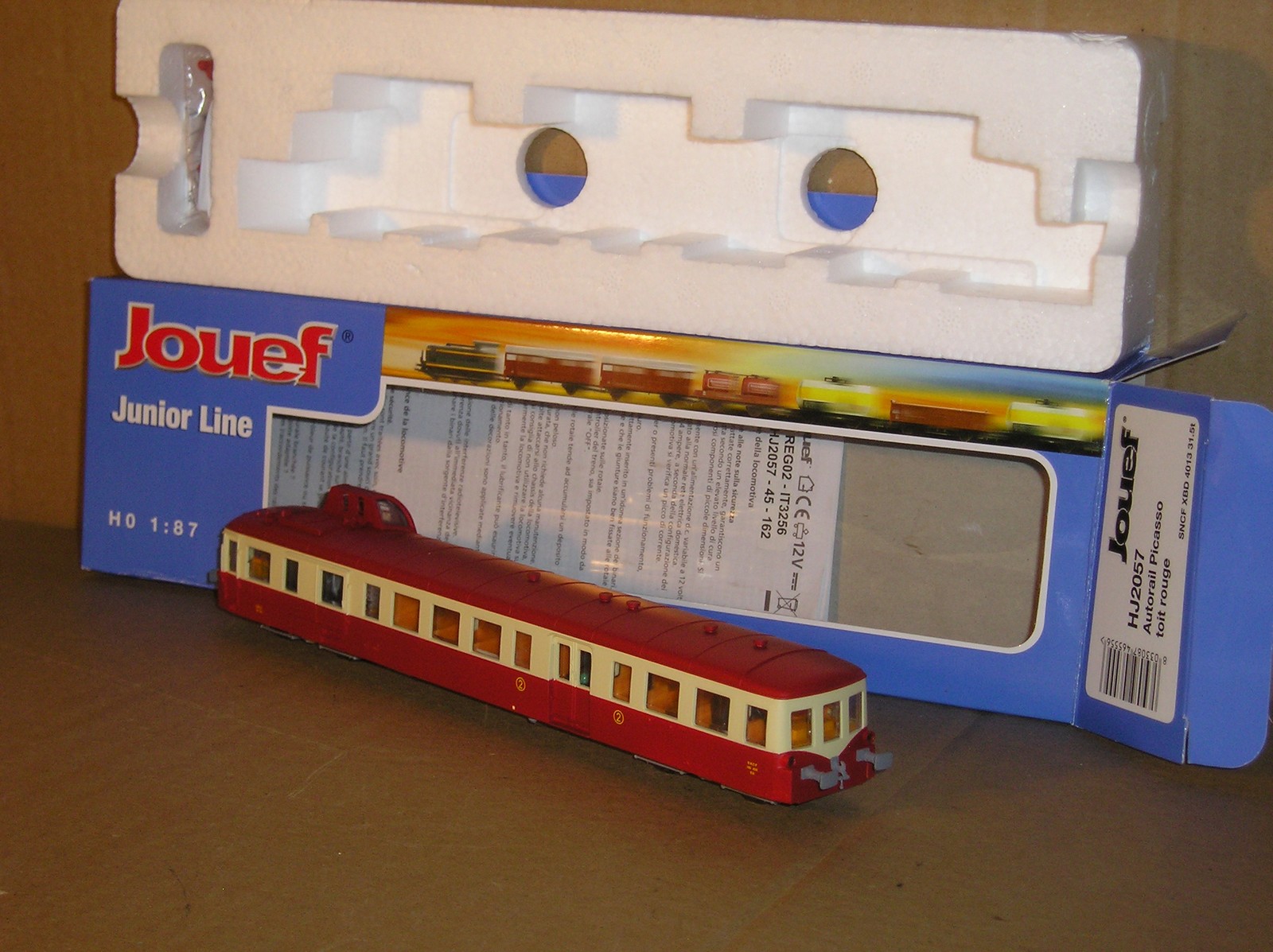 ED0092 “HO” Jouef HJ2057 French SNCF Picasso Autorail XBD used/unused ...