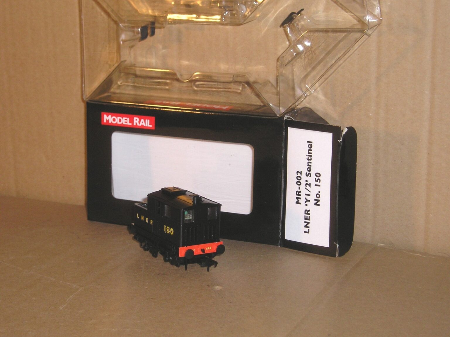 BL0210 Model Rail MR-002 LNER Y1/2 Sentinel #150, excellent boxed ...