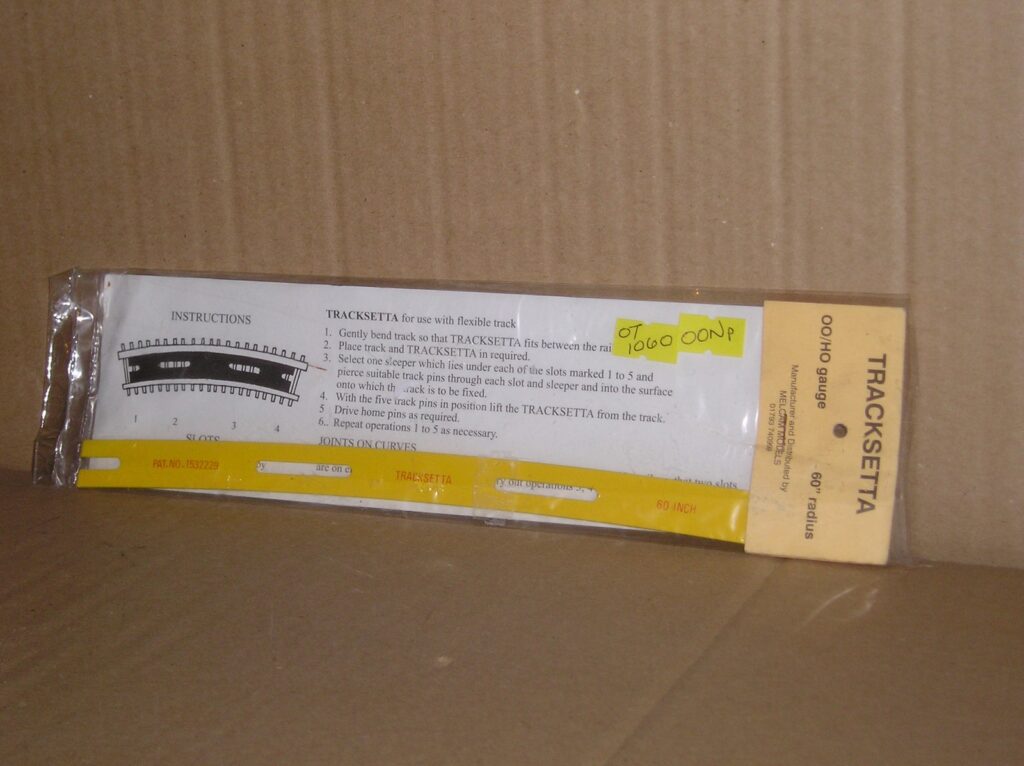 OT1060OONp Tracksetta 60″ radius new OO/HO gauge new – Zetland Model ...