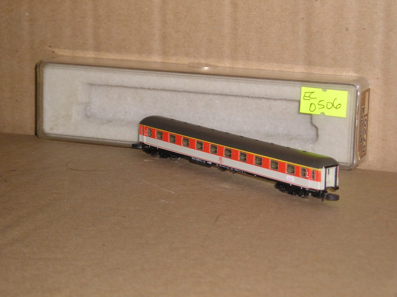 EC0506 Marklin “Z” 8720 German DB Aum 1st class coach, excellent used ...