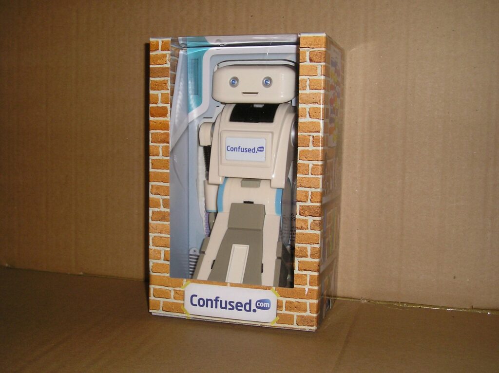TV005my Confused.com, excellent/mint boxed, Brian the Robot – Zetland ...